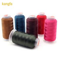 China Kangfa 1mm Twisted Nylon Thread Polyester Sewing Thread for Upholstery Pattern Dyed for sale