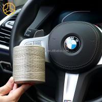 China 400g Texturized Polyester Wax Bonded Braided Thread for Leather Sewing Thread 210D/16 for sale