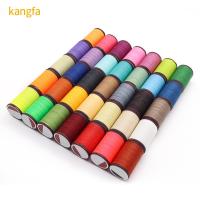 China 200m Kangfa 210d 0.35mm Wax String for Hand Sewing Leather Cone Plastic Material for sale