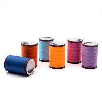 China 200m Kangfa 210d 0.35mm Wax String for Hand Sewing Leather Cone Plastic Material for sale