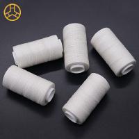 China Kangfa 50M/Roll 0.8mm Flat Waxed Thread for Leather Craft Shoes Bag Belt boho Weaving for sale