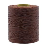 China 100% Polyester Kangfa 210D/2 Flat Waxed Thread for Hand Sewing and Stitching Cord for sale