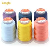 China 100% Polyester Chemical Resistance Sewing Thread for Leather 30g Strength Polyester for sale