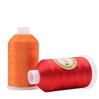China Embroidery Machine Thread Customized Big Cone Polyester Embroidery Threads 120D/2 for sale