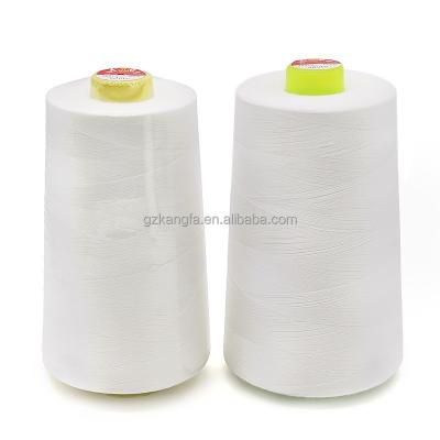 China White 40S/2 Quilting Thread for Loom Edge Taping Bottom Durable and Long-lasting for sale