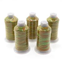 China T70 High Tenacity Multi Color Thread Rainbow Sewing Thread 210D Yarn Count 240 Colours for sale