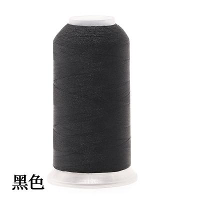 China 5500 Yards Black 900 Embroidery Thread 40wt 100% Polyester for Machine Pattern Dyed for sale