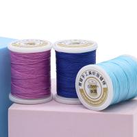 China 20g Weight MERCERIZED Flat Sewing Coarse Braid Waxed Thread For Leather Craft Repair for sale
