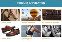 China Industrial High Tenacity Tex45 Nylon Bonded Thread for Sofa Leather Shoes Production for sale
