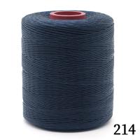 China 410G Kangfa 0.8mm Flat Wax Thread for Handmade Leather Sewing in 210D/16 Yarn Count for sale
