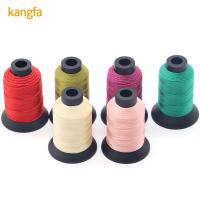 China Sample of Eco-Friendly Boho 210D Polyester Thread for Hand Woven Sewing Machine Usage for sale
