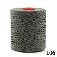 China Kangfa 0.8mm 1mm Polyester Handmade Braid Waxed Thread High Tenacity for Leather Goods for sale