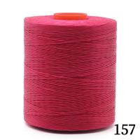 China 400g Polyester Wax Bonded Braided Thread for Leather Sewing Thread 250D/16 1.1mm for sale