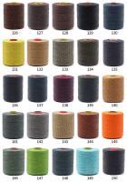 China 400g Polyester Wax Bonded Braided Thread for Leather Sewing Thread 250D/16 1.1mm for sale