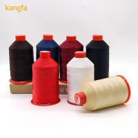 China Dyed Pattern T210 Bonded Nylon Sewing Thread for Upholstery Outdoor Leather Canvas Bag for sale