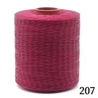 China Kangfa 0.8mm Flat Waxed Sewing Thread for Leather Stitching /240 Colors /Custom Made for sale