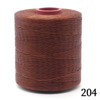 China Kangfa 0.8mm Flat Waxed Sewing Thread for Leather Stitching /240 Colors /Custom Made for sale