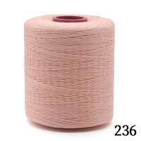 China Kangfa 0.8mm Flat Waxed Sewing Thread for Leather Stitching /240 Colors /Custom Made for sale