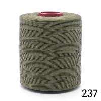 China Kangfa 0.8mm Flat Waxed Sewing Thread for Leather Stitching /240 Colors /Custom Made for sale