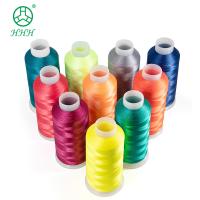 China Polyester/Nylon 120D/2 4000 Yard Embroidery Thread 100g Weight for Embroidery Machine for sale