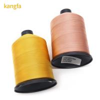 China 450g High Tenacity Tex135 420D/3 Polyester Leather Sewing Thread with High Strength for sale