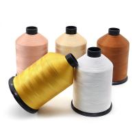 China 450g High Tenacity Tex135 420D/3 Polyester Leather Sewing Thread with High Strength for sale