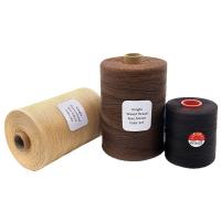 China 1kg Per Cone Flat Wax Thread 150D/16 Polyester for Leather Goods Chemical Resistance for sale