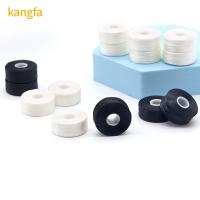 China 75D/2 100% Polyester Pre-wound Bobbins Threads High Tenacity 144pcs/Box L Type White Side for sale