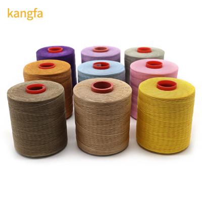 China 400g/16 Plys Polyester Wax Bonded Braided Thread for Leather Sewing Thread 210D/16 for sale