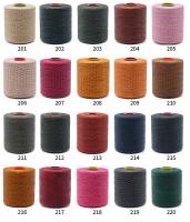 China 400g/16 Plys Polyester Wax Bonded Braided Thread for Leather Sewing Thread 210D/16 for sale