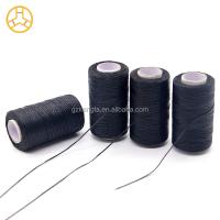China 100% Polyester 50m 210D/16 Hand Stitched Leather Flat Wax Thread Carton 54*28.5*25cm for sale