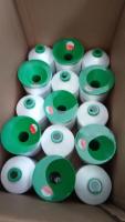 China Chemical Resistance Leather Thread Bonded Nylon Thread Tex 135/BT-138 1 LB Bondednylon for sale