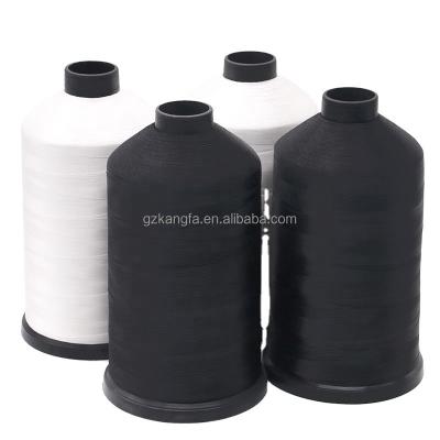 China UV protect With Low-priced 210D/3 White Polyester Sewing Thread for Shoes and Sofa for sale
