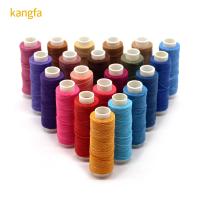 China Hand-sewn Leather 9ply Round Waxed Thread 12g 100% Polyester Sewing Thread Spun Yarn Type for sale