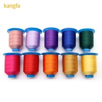China 100g 69 T70 Size 210D/3 Polyester Thread for Upholstery Outdoor Market Drapery Purses for sale