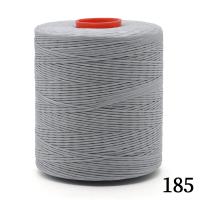 China 300D/16 Sustainable Polyester Wax Bonded Braided Thread for Leather Sewing Thread 1.2MM for sale