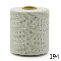 China 300D/16 Sustainable Polyester Wax Bonded Braided Thread for Leather Sewing Thread 1.2MM for sale