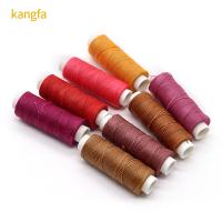 China Custom Made 9ply Round Waxed Thread for Hand-sewn Leather 100% High Strength Polyester for sale