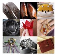 China Custom Made 9ply Round Waxed Thread for Hand-sewn Leather 100% High Strength Polyester for sale
