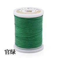 China Excellent 0.8mm Flat Sewing Coarse Braid Waxed Thread For Customized Leather Craft for sale