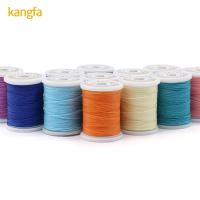 China Polyester/ Waxed 0.8mm Flat Thread for Leather Sewing 150D 210D Free without Freight for sale