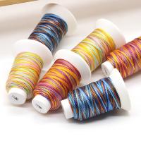 China 1.0mm MERCERIZED Colorful Braided Rope Handmade Braided Thread Friendship Bracelets for sale