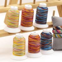 China 1.0mm MERCERIZED Colorful Braided Rope Handmade Braided Thread Friendship Bracelets for sale