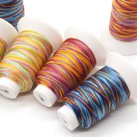 China 1.0mm MERCERIZED Colorful Braided Rope Handmade Braided Thread Friendship Bracelets for sale