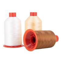 China Outdoor Upholstery Heavy Duty 275g/cone Bonded Nylon Thread 207 Size Filament Yarn Type for sale