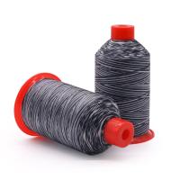 China Multicolor 210D/3 T70 Nylon Bonded Thread for Customized Patterns and High Tenacity for sale