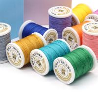 China High Tenacity Leather Sewing Waxed Thread Set of 12 0.8mm Wax Thread for DIY Leather Craft for sale