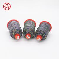 China Multicolor 210D/3 T70 Nylon Bonded Thread for Customized Patterns and High Tenacity for sale