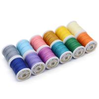 China High Tenacity Leather Sewing Waxed Thread Set of 12 0.8mm Wax Thread for DIY Leather Craft for sale
