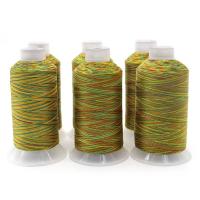 China T45 Customized Multicolor 150D/3 250g High Tenacity Polyester Bonded Thread UV Protect for sale
